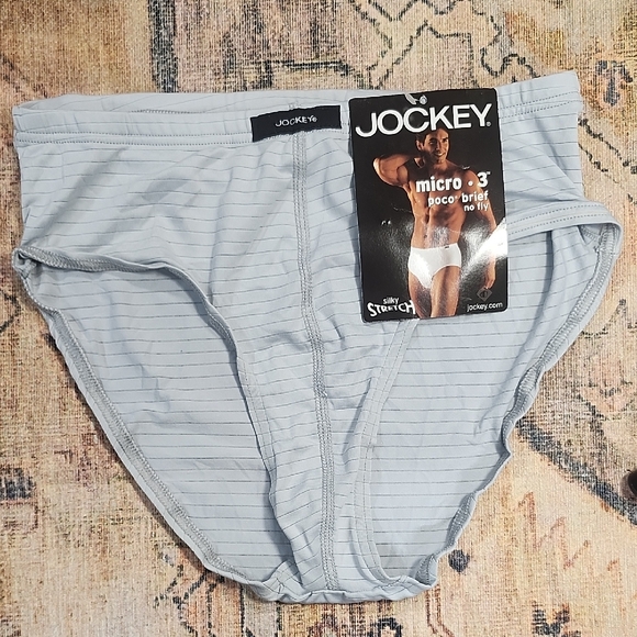 Jockey | Underwear & Socks | Jockey Mens Striped Light Blue Micro ...